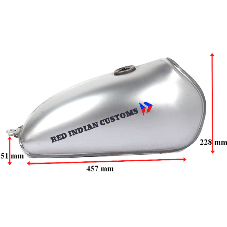 TD 360 - 7-Liter Modified Motorcycle Fuel Tanks for Café Racers, Brat ...